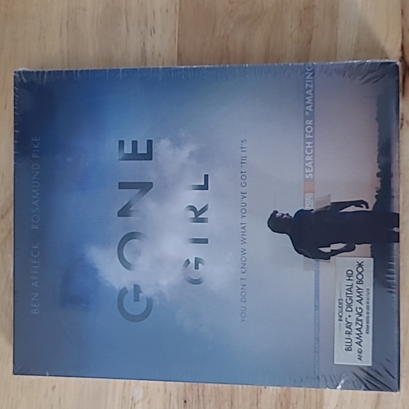 Other | Nwt Gone Girl Bluray And Amazing Amy Book | Poshmark